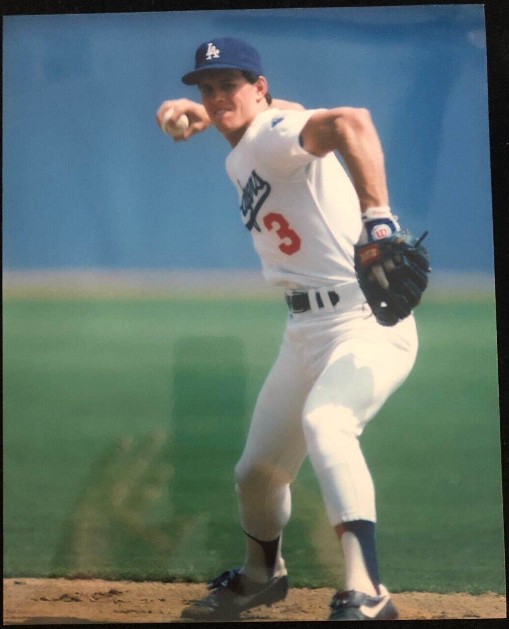 3 NEW Steve Sax 8x10 Photos - Batting, Fielding & Running - Los Angeles ...
