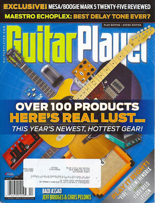 Guitar Player Magazine April 2015 New Gear From NAMM Jeff Bridges Chris ...