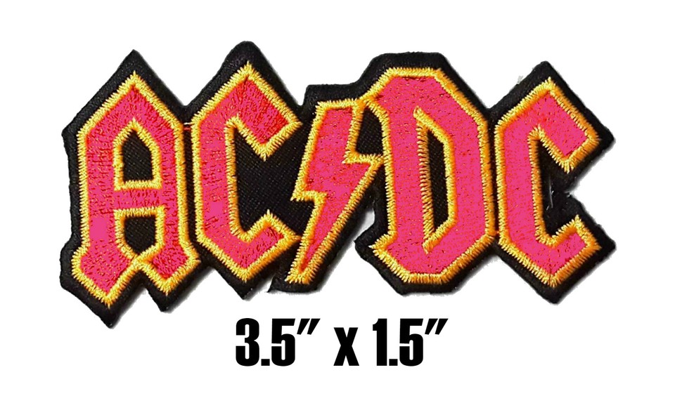 Rock Music Band Patch 8 PC Set Embroidered AC DC Led Zeppelin Metallica ...