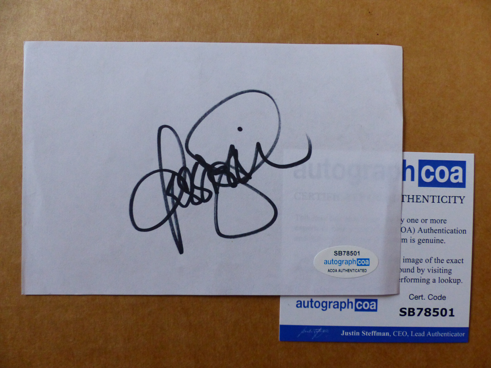 JESSICA SIMPSON signed Autograph 4x6 Autographed Paper ACOA COA | eBay