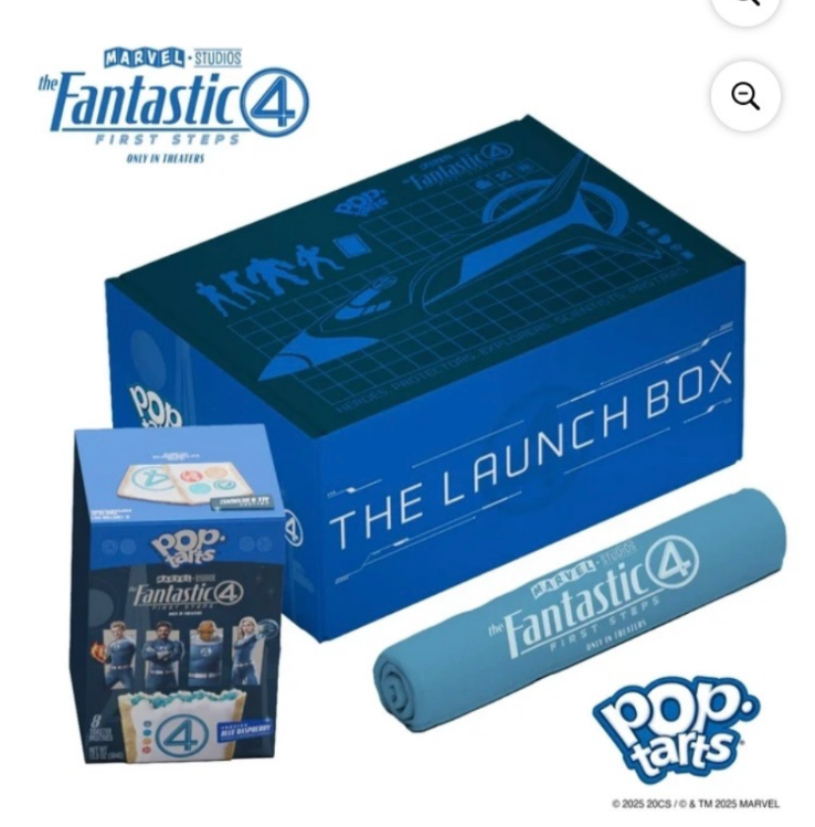 🔵 Limited Edition Pop Tarts Marvel The Fantastic 4 Collector's Box /500 ...