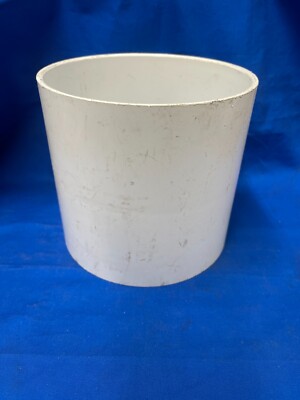 NORMANDY SEWER & DRAIN COUPLING V-106 PVC 6" HUB X 6" HUB WHITE D-3034 ...