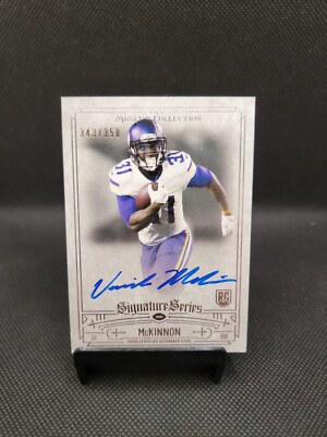 2014 Topps Museum Collection Jerick McKinnon Signature Series Auto /350 ...