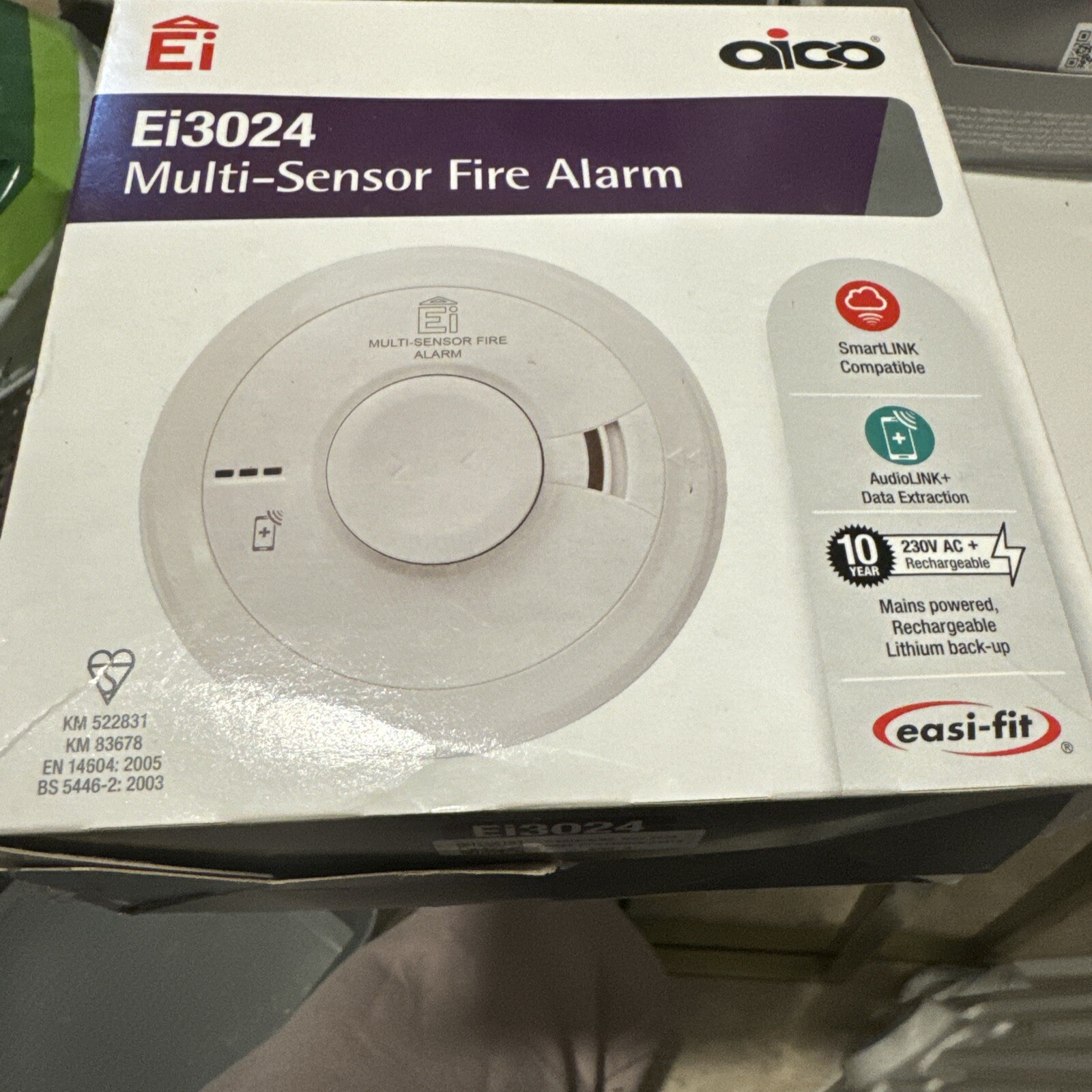 Aico EI3024 Multi-sensor Fire Alarm Detector 5099383006537 | eBay