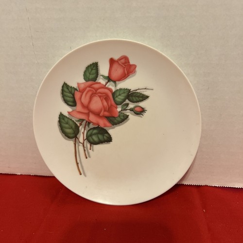 Royalon Melmac Vintage 6 Inch Bread Desert Plate Rose Pattern M-306 | eBay