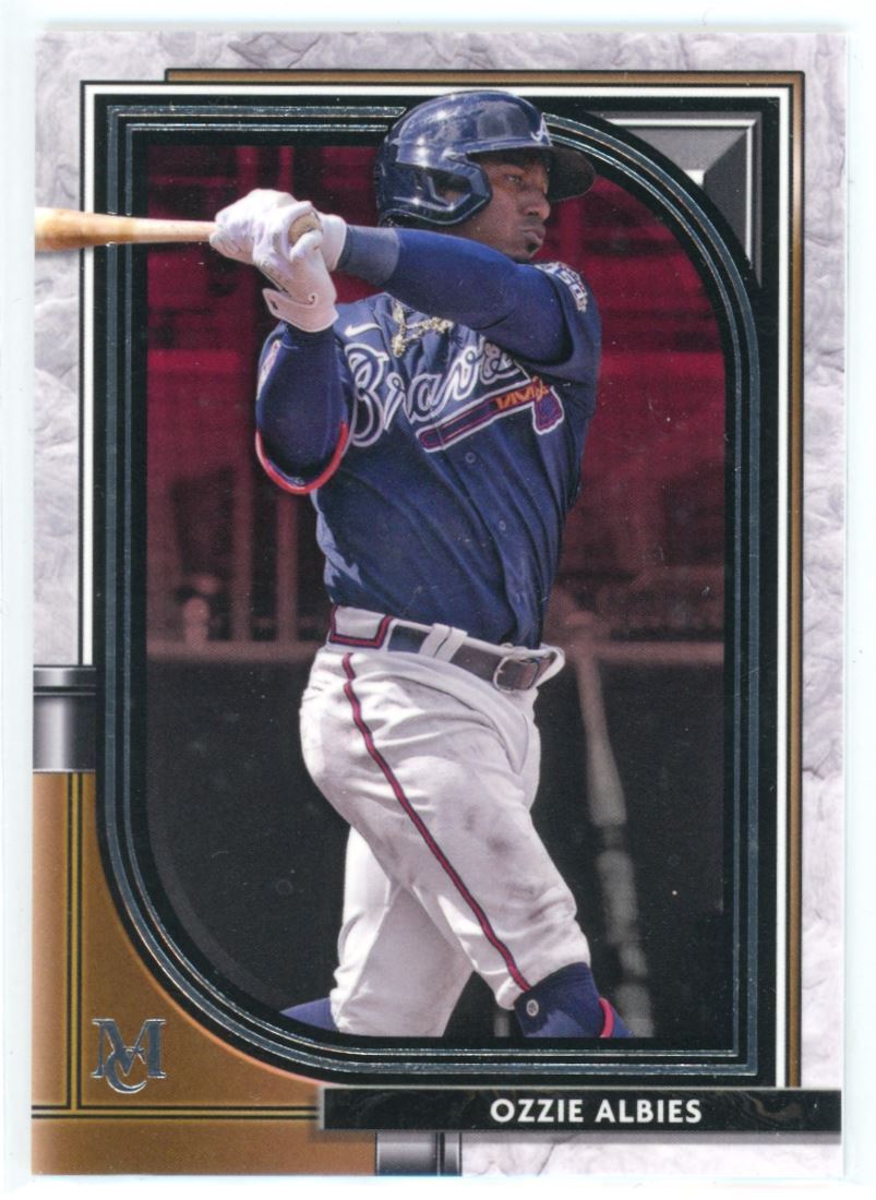2021 Topps Museum Collection Ozzie Albies Atlanta Braves #99 | eBay