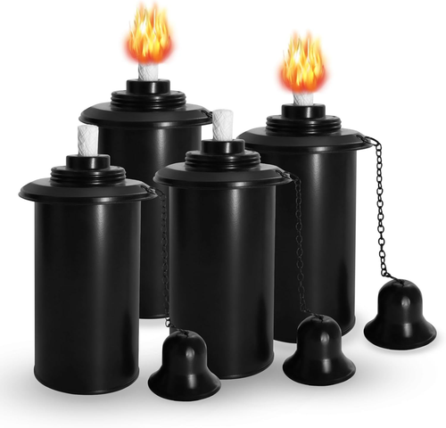 Torch Canisters, 16OZ Refill Canister Replacement for Tiki Torch ...