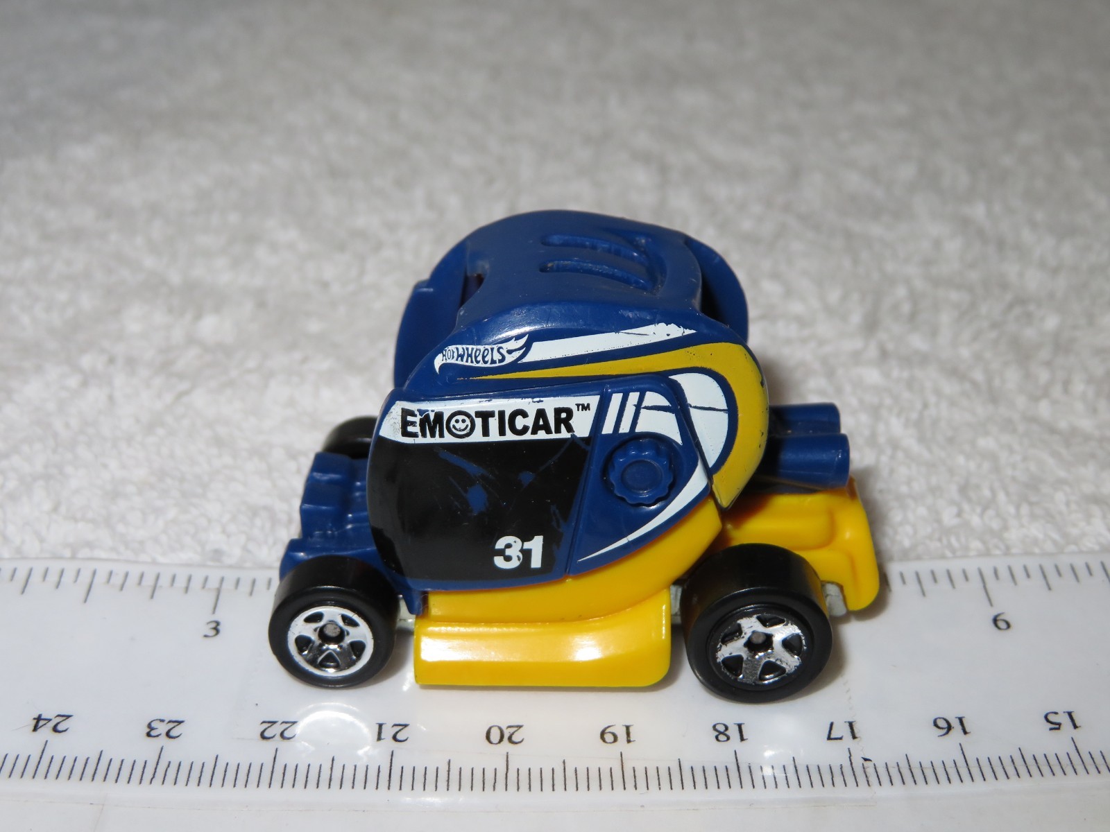 2016 Hot Wheels Emoticar Diecast Car Vehicle Blue Yellow | eBay