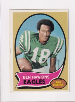 1970 Topps Football - Rookie RC # 98 Ben Hawkins Nice Card | eBay