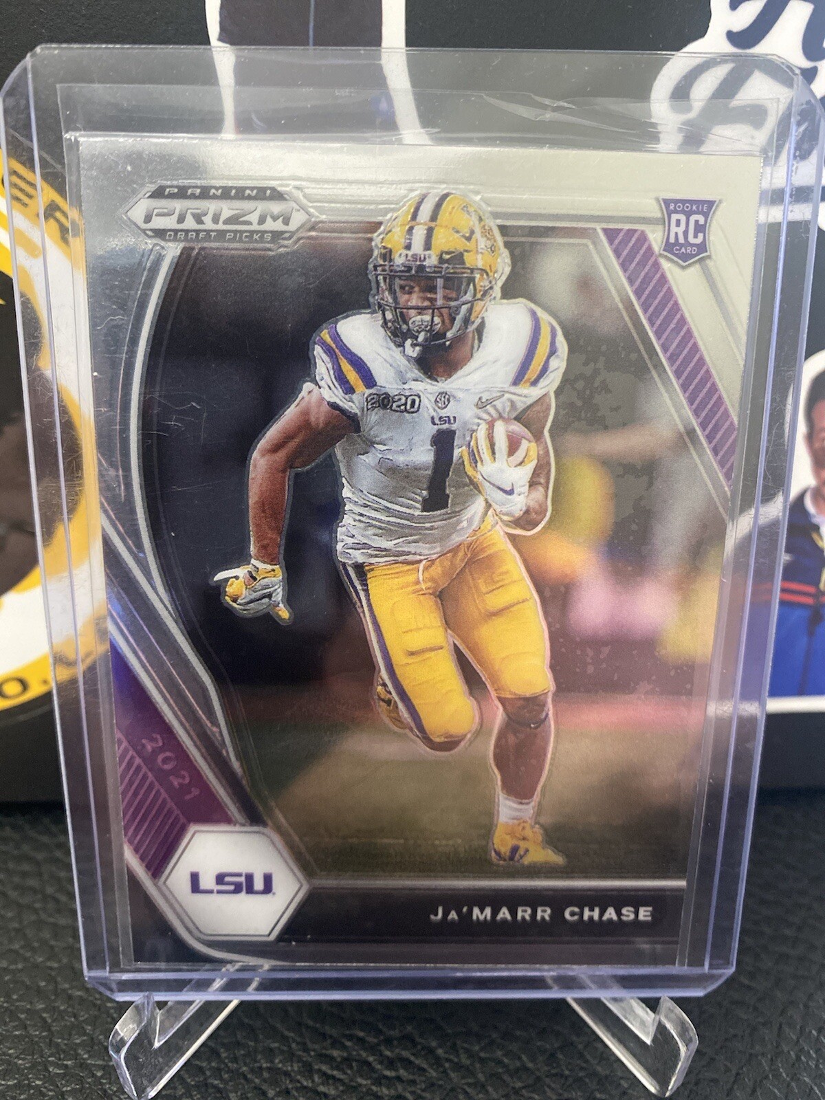 2021 Panini Prizm Draft Picks Jamarr Chase Rookie Card #112 | eBay