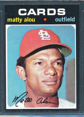1971 Topps #720: MATTY ALOU "High # Short Print SP" Sharp ~ EX-MT to NM ...