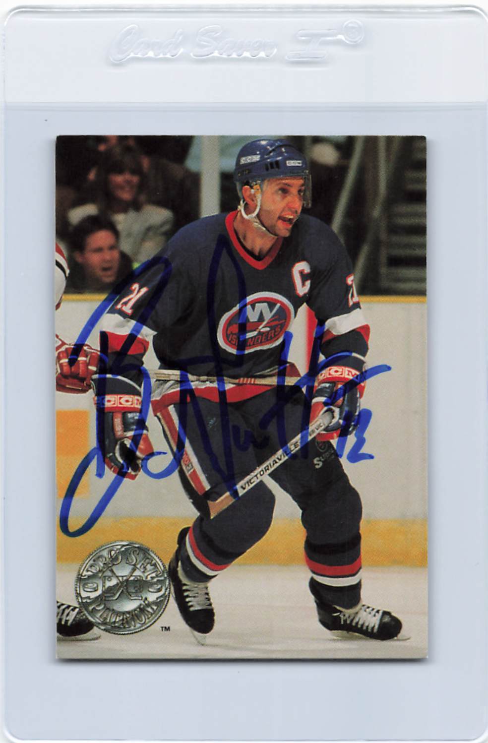 1991/92 Pro Set #74 Brent Sutter Islanders Signed Auto *J6917 | eBay
