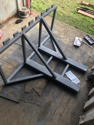 Forklift Wheelie Bin lifter Stacker Empty Tipper Rare item Good ...