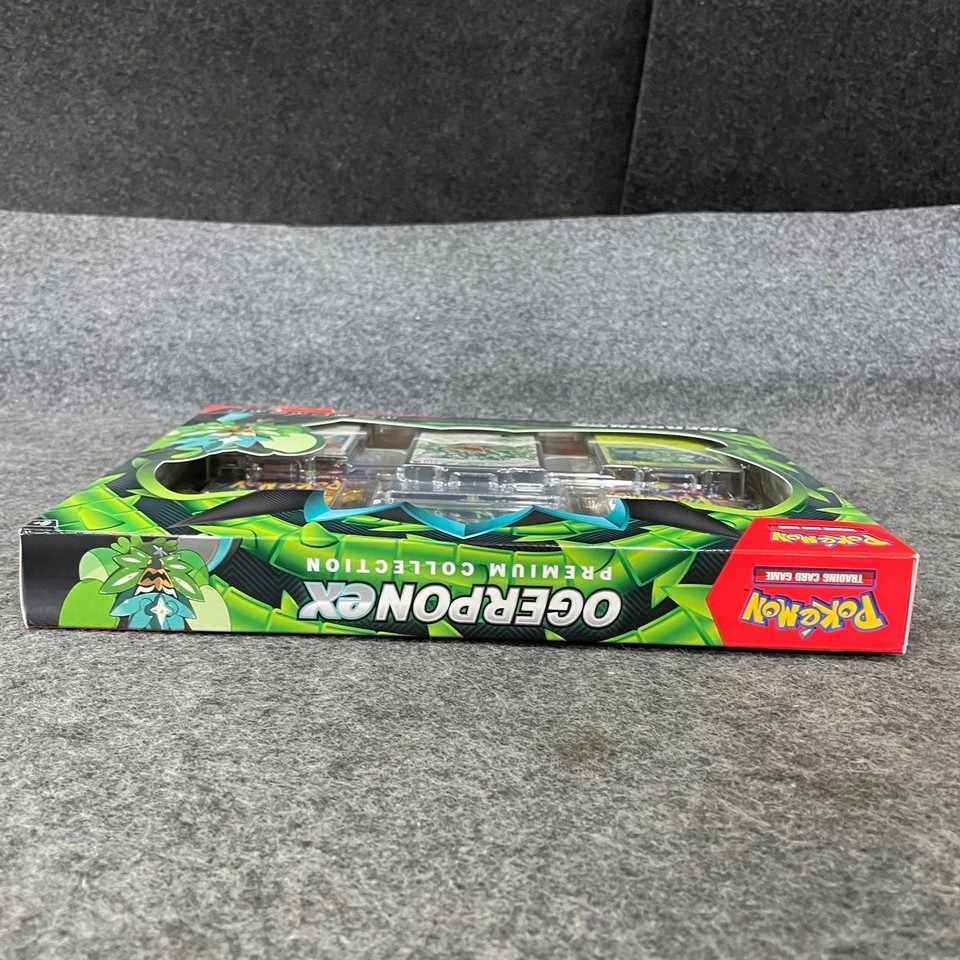 POKEMON TCG: Ogerpon ex Premium Collection Box, Sealed Box has Dents | eBay