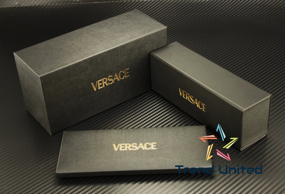 VERSACE VE4475 GB1 87 Black Dark Grey 42 mm Unisex Sunglasses | eBay