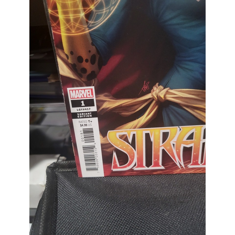 Strange #1 (2022) Dr. Strange Stanley Artgerm Lau Variant Marvel Comics ...
