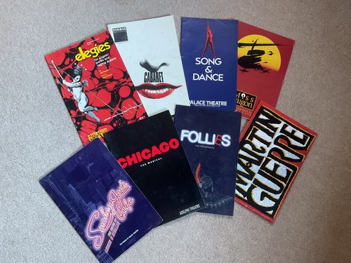 Batch of 8 London Theatre Programmes. collectable. | eBay UK