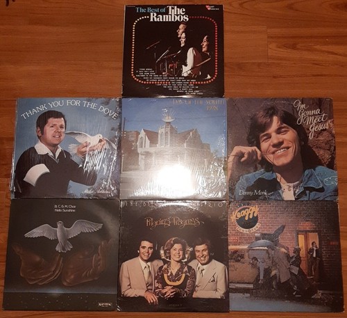 6 Christian LP LOT Bill Gaither Trio Rambos Donny Monk Mike Adkins | eBay