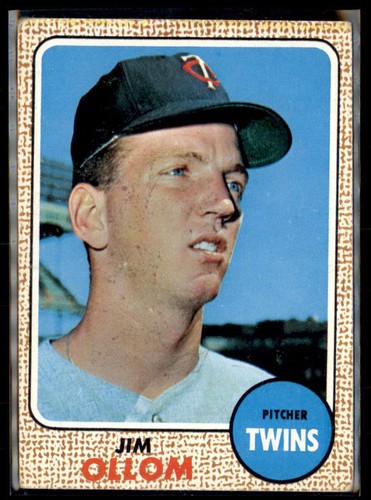 1968 Topps #91 Jim Ollom | eBay