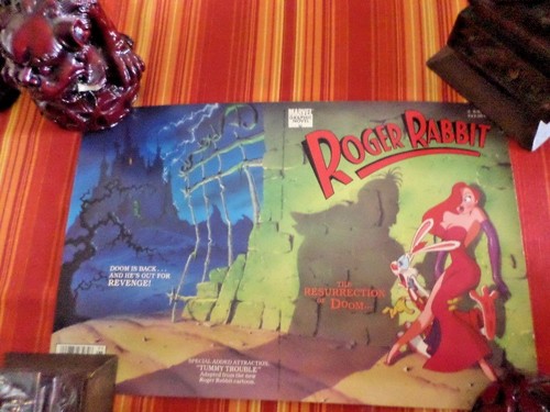 Marvel Graphic Novel Roger Rabbit The Resurrection Of Doom cover sheet ...