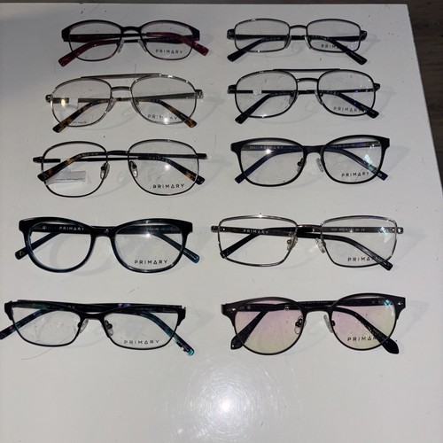 PRIMARY EYEGLASSES FRAMES ONLY LOT OF TEN BRAND NEW!! | eBay