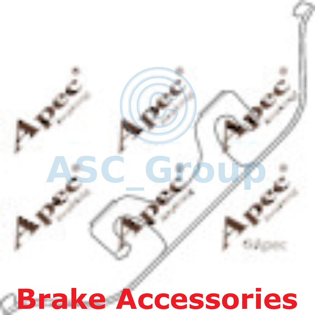Apec Braking Disc Brake ATE Pad Fitting Kit Accessory KIT595 | eBay UK