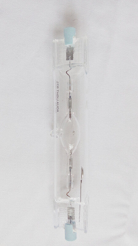 2 pcs bulbs, 150w 6500k 10k 14k 20k HQI Double Ended Metal Halide Bulb ...