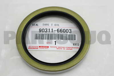 9031166003 Genuine Toyota SEAL, OIL (FOR FRONT AXLE HUB), RH/LH 90311 ...