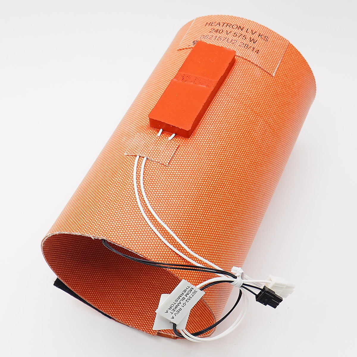 HEATRON LV KS 240V 575W SILICONE HEATER BLANKET/JACKET 5" Diameter x 8 ...