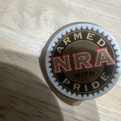 NRA Armed With Pride Lapel Pin National Rifle Association Tie Tack | eBay
