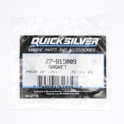 QuickSilver Gasket Part Number - 27-815009 | eBay