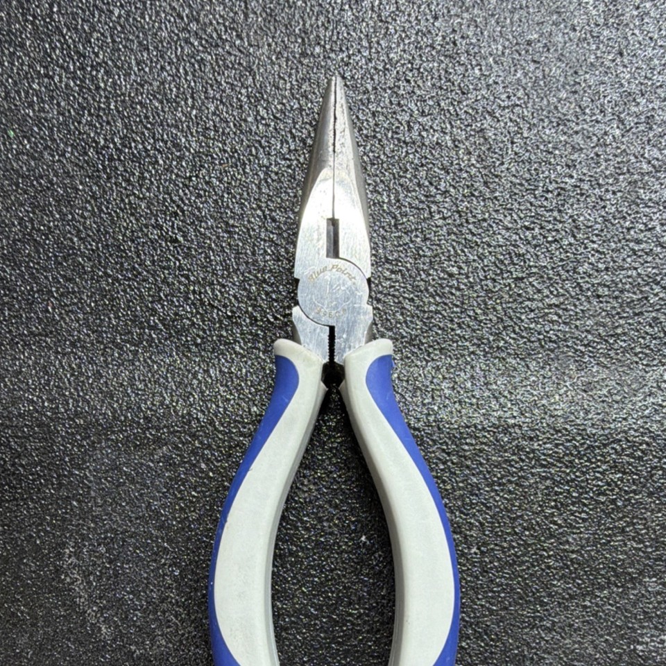 Blue-Point Diagonal Cutting Lineman Slip Joint Pliers Set 4 Blue Gray ...