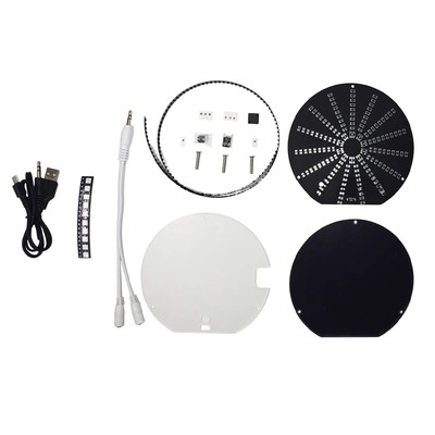 Unique 10pcs LED Music Spectrum Display Kit Circular DIY Audio ...