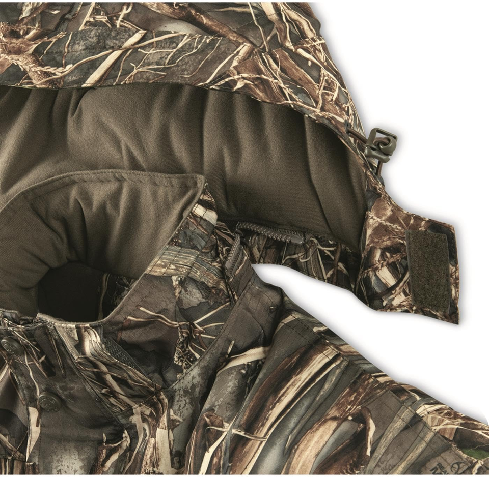 New Warm Men’s Waterfowl Hunting Camo Jacket Waterproof and Insulated ...