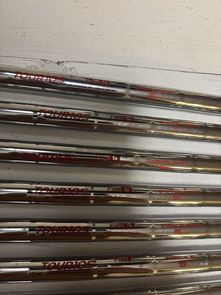 Nippon NS Pro Modus 3 Tour 105 Shaft Stiff Flex .355 Tip Set 5-AW AW ...