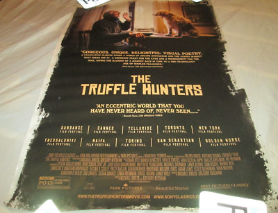 THE TRUFFLE HUNTERS DS ROLLED ORIGINAL ONE SHEET MOVIE THEATER POSTER ...