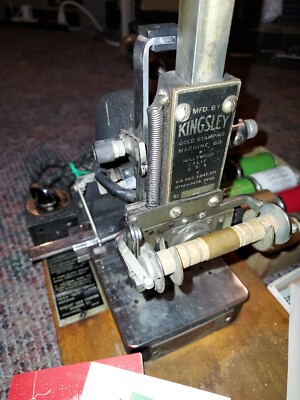 Stamping & Embossing - Kingsley Machine