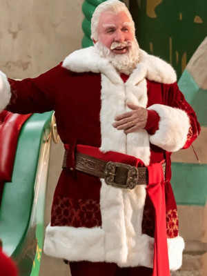 Handmade Tim Allen Santa Clauses Scott Calvin Santa Claus Coat with Hat ...
