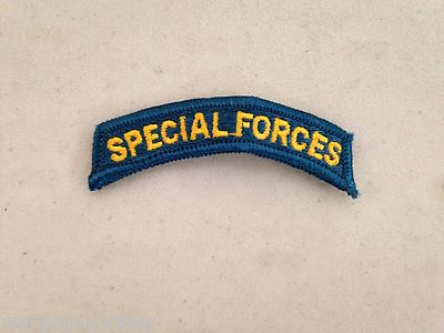 REAL U.S Army Special Forces SF Tab Patch Green Beret Class A USGI ...