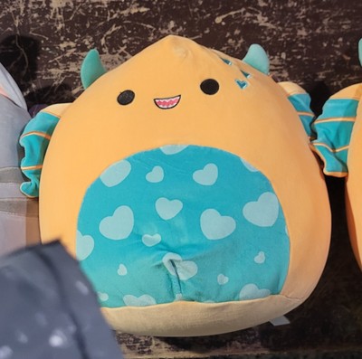 Squishmallow 14” Antjuan Orange Sea Monster New Valentine’s 2024 Rare ...
