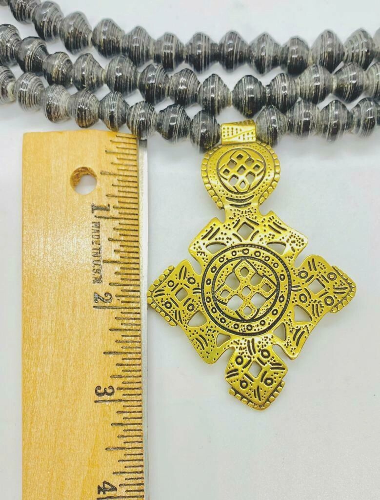 HSN Akola "Dynamic Demi" Paper Gray Bead 3-Row 33" Drop Necklace | eBay