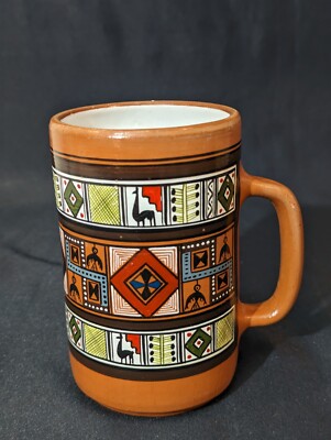 Peruvian, Piscal Cusco, Hand Decorated Coffee Mug | eBay