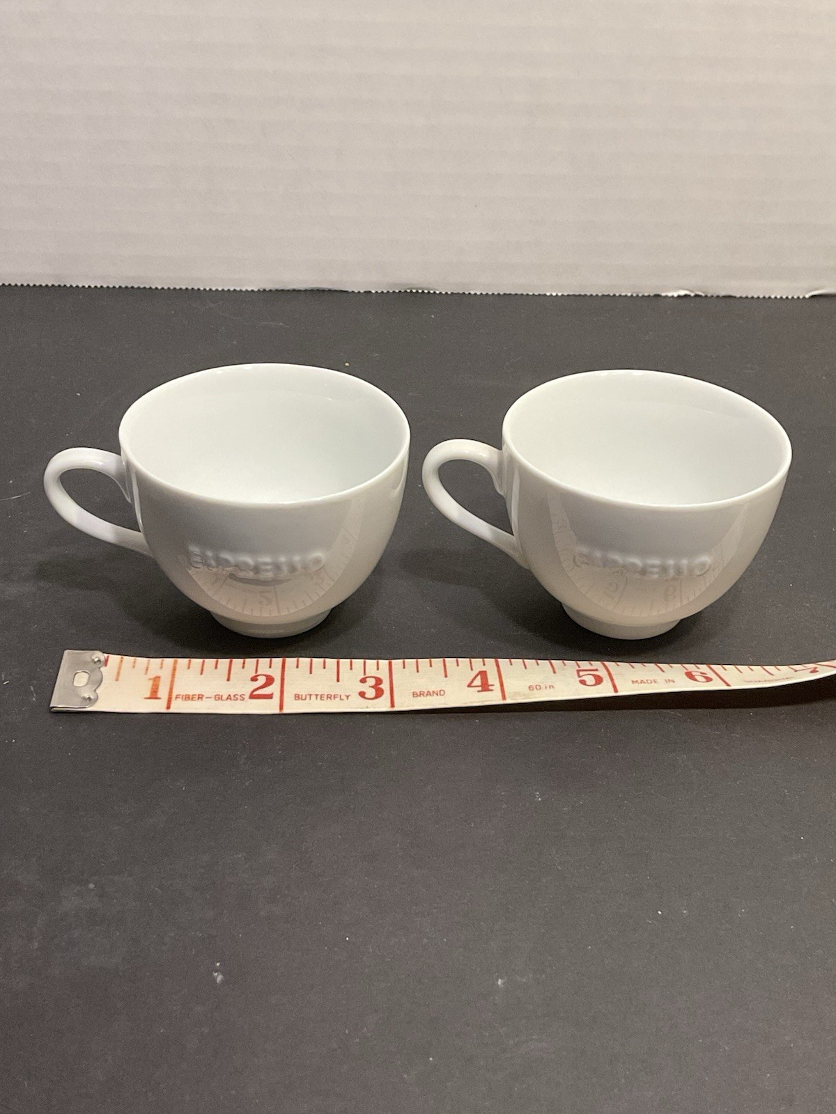 Kahlua Especial Espresso Cups Lot of 2 2oz Demitasse Mini Coffee Mugs ...
