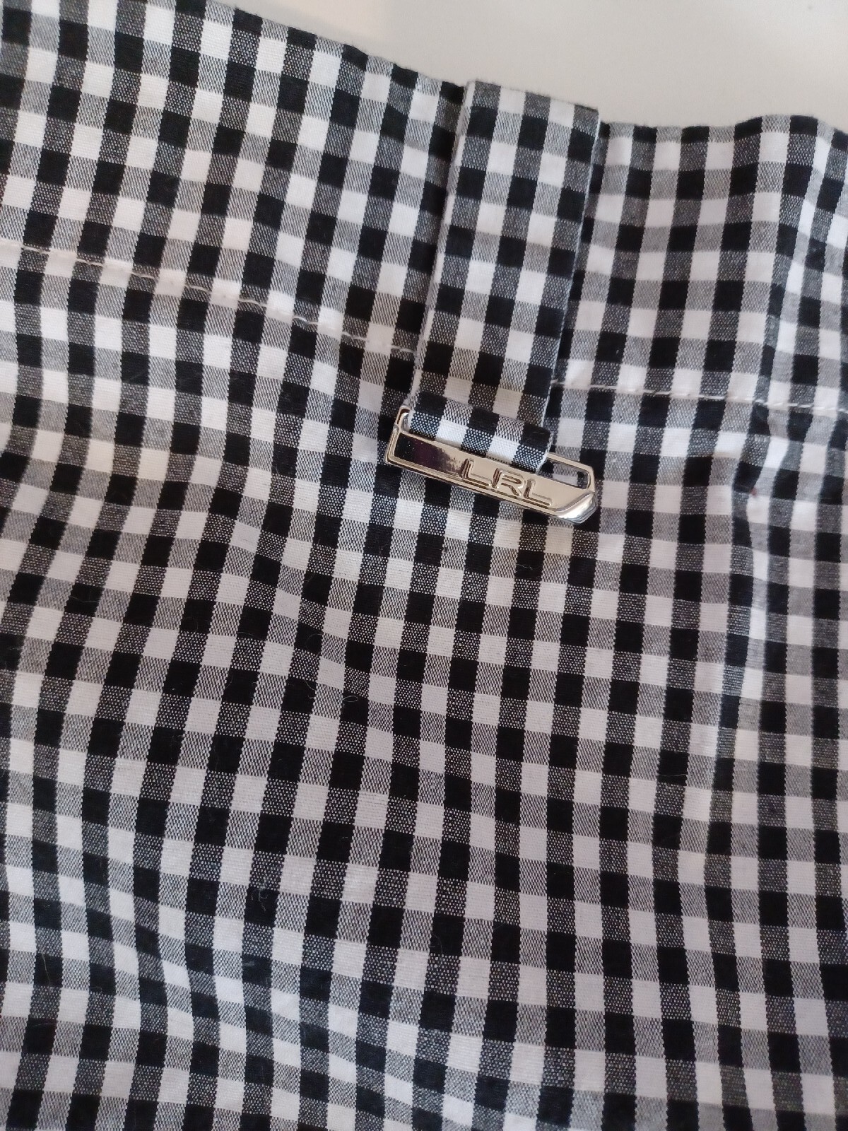 Lauren Ralph Lauren Active Black And White Gingham Go… - Gem