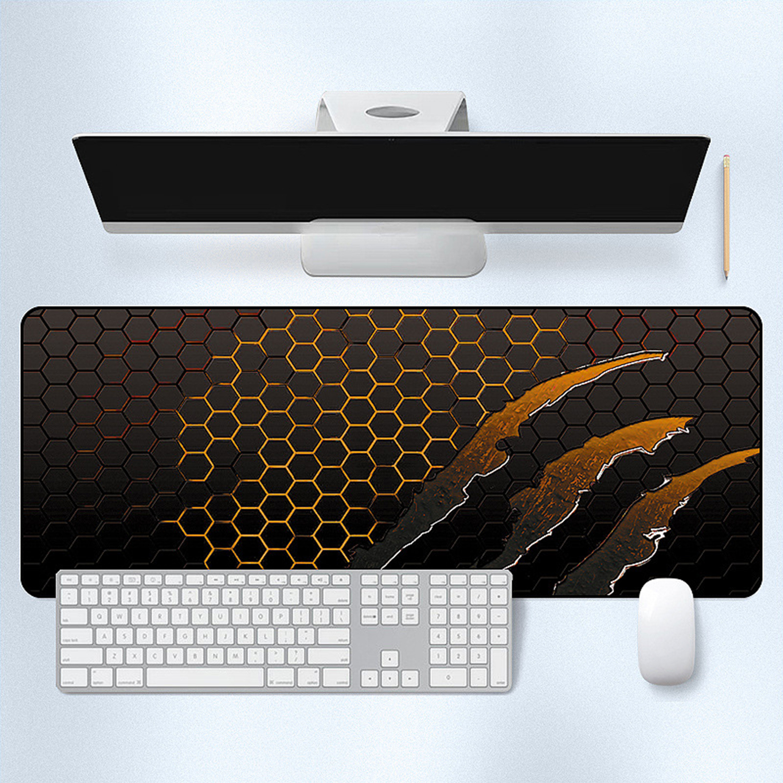 Mouse Pad Non-slip Carpet Desktop Keyboard Mouse Mat Smooth Surface | eBay
