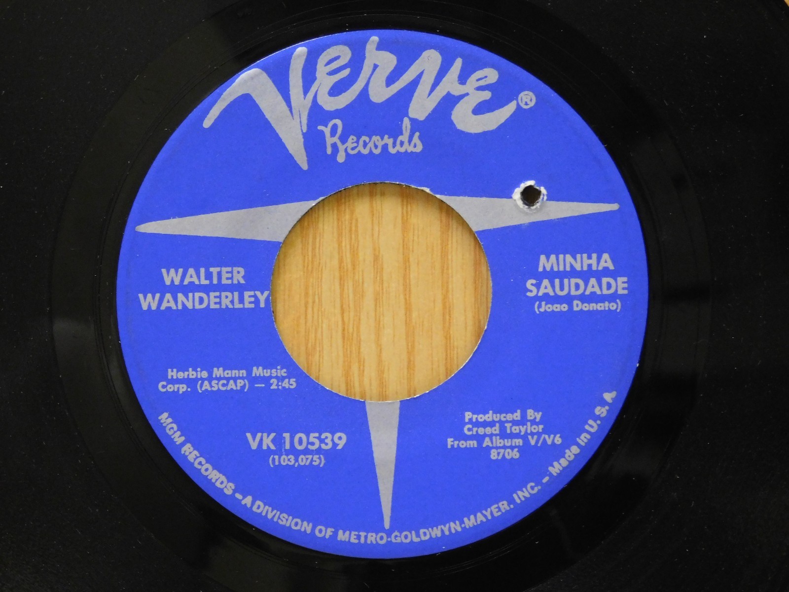 Walter Wanderley 45 On The Southside Of Chicago bw Minha Saudade ...