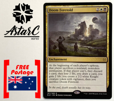 Doom Foretold - Throne of Eldraine - MTG - AstarC Wares - | eBay Australia