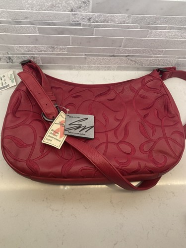 Stone Mountain Red Purse Brand New Never Used - $110 New 60% Off! | eBay