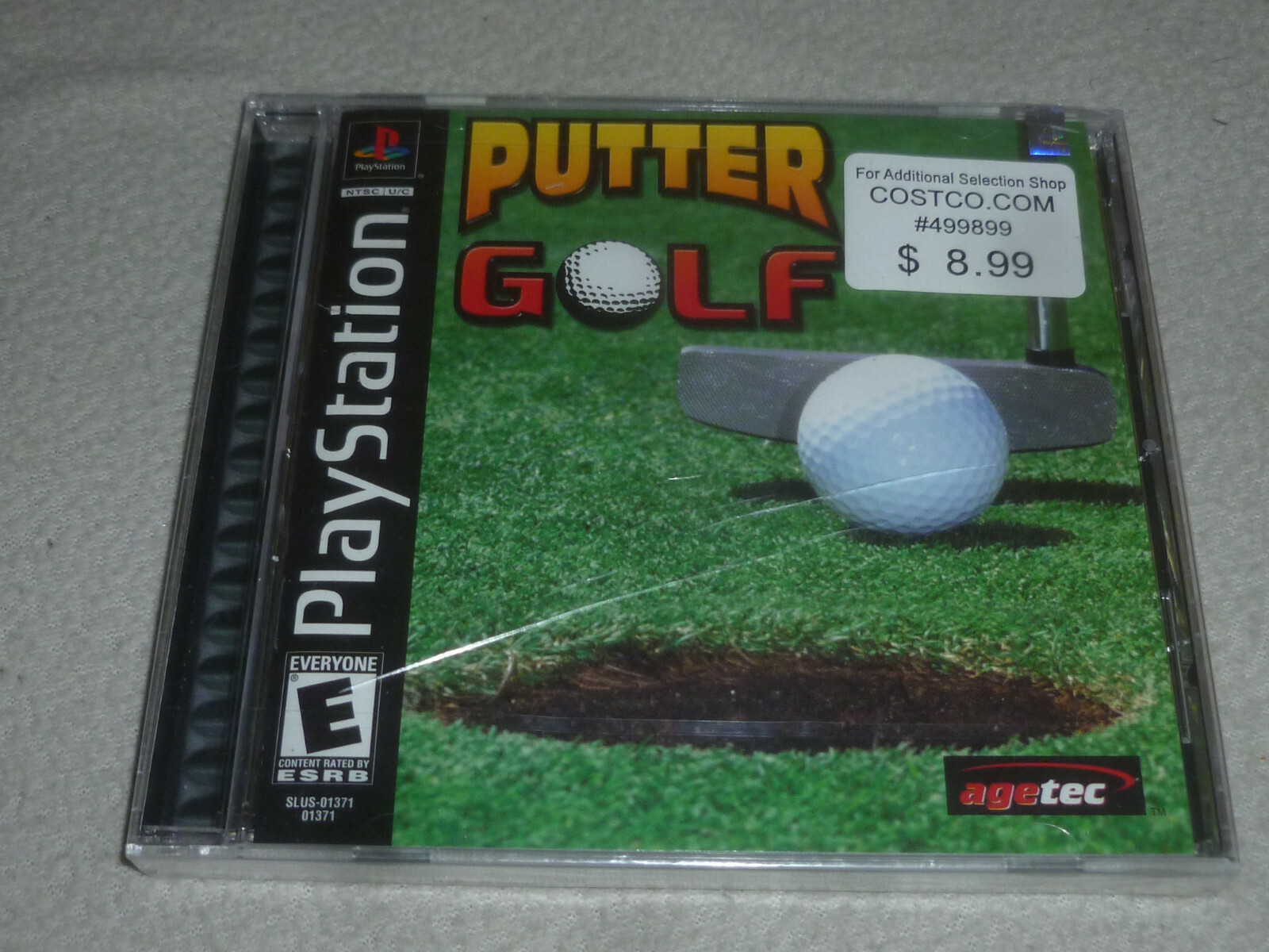 FACTORY SEALED PLAYSTATION PS1 VIDEO GAME PUTTER GOLF BRAND NEW NFS ...