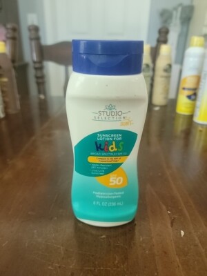 Studio Selection SPF 50 Sunscreen Lotion for Kids - 8 fl oz - NEW 10/24 ...